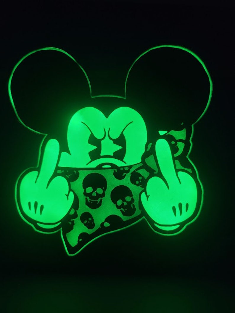 Mickey Mouse/mean Mickey Mouse/ - Etsy