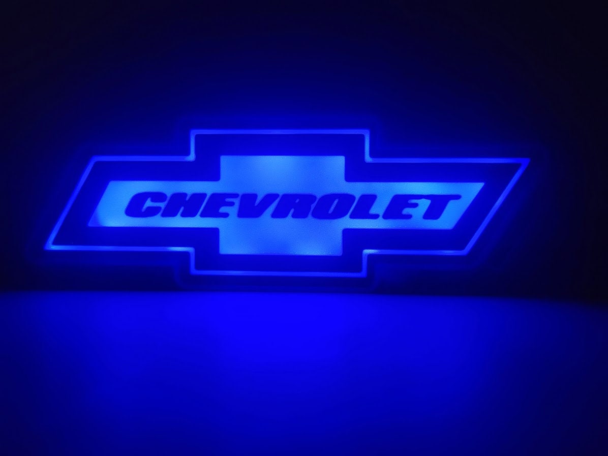 Chevrolet L.E.D R.G.B Light With Remote Control. - Etsy