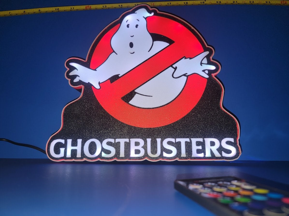 Ghostbusters' L.E.D R.G.B., Light With Remote Control. - Etsy