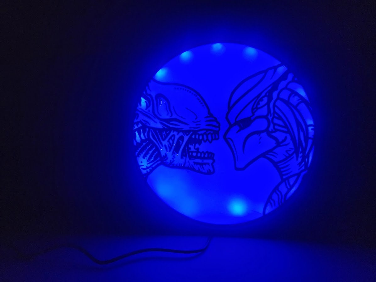 Alien Vs. Predator Light - Etsy