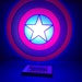 Captain America Led Light With Remote - Etsy