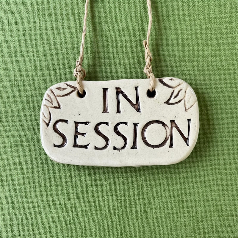 In Session Sign - Etsy