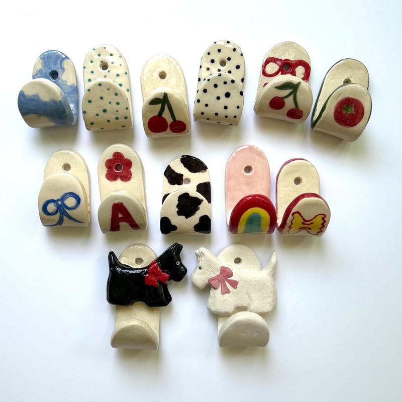 Funky Decorative Hooks - Etsy