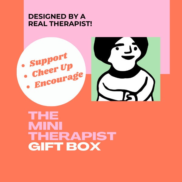 Mini Therapist Gift Box, Gift for Mom, Cheer up Gift, Self-care Gift ...