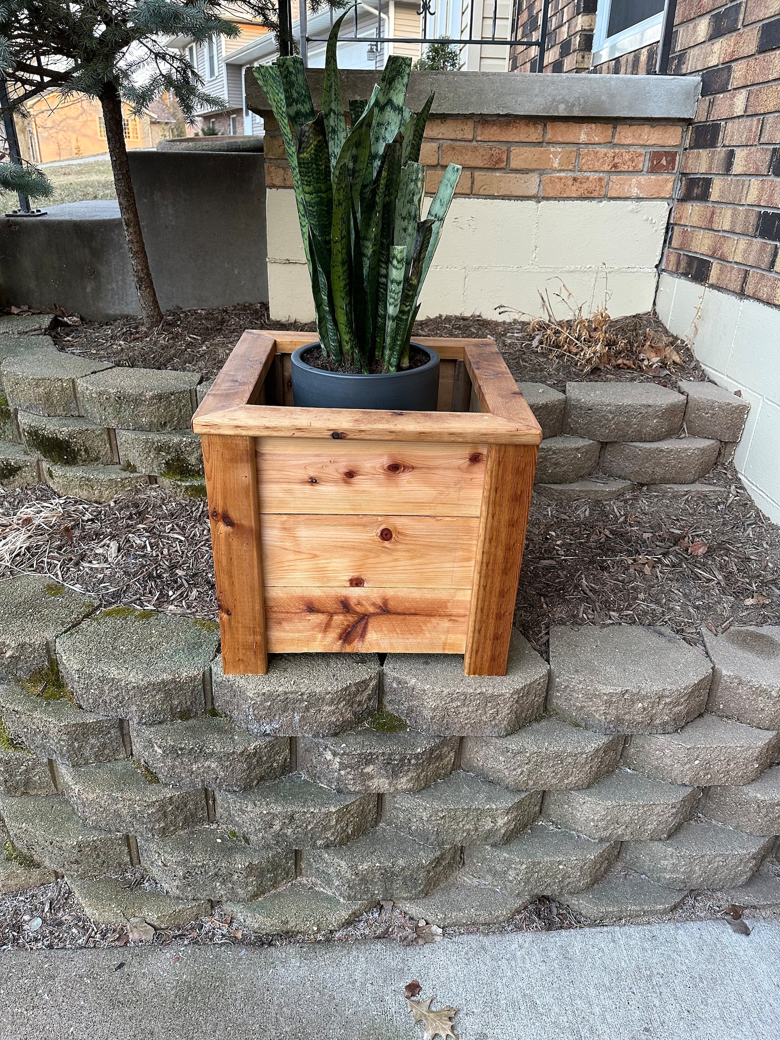 Cedar Planter Box - Etsy
