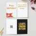 Lights, Camera, Action Birthday Card for Filmmakers, Actors ...
