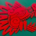 Aztec QUETZALCOATL HEAD Vinyl Decal/sticker Mexico, for Laptop Car ...