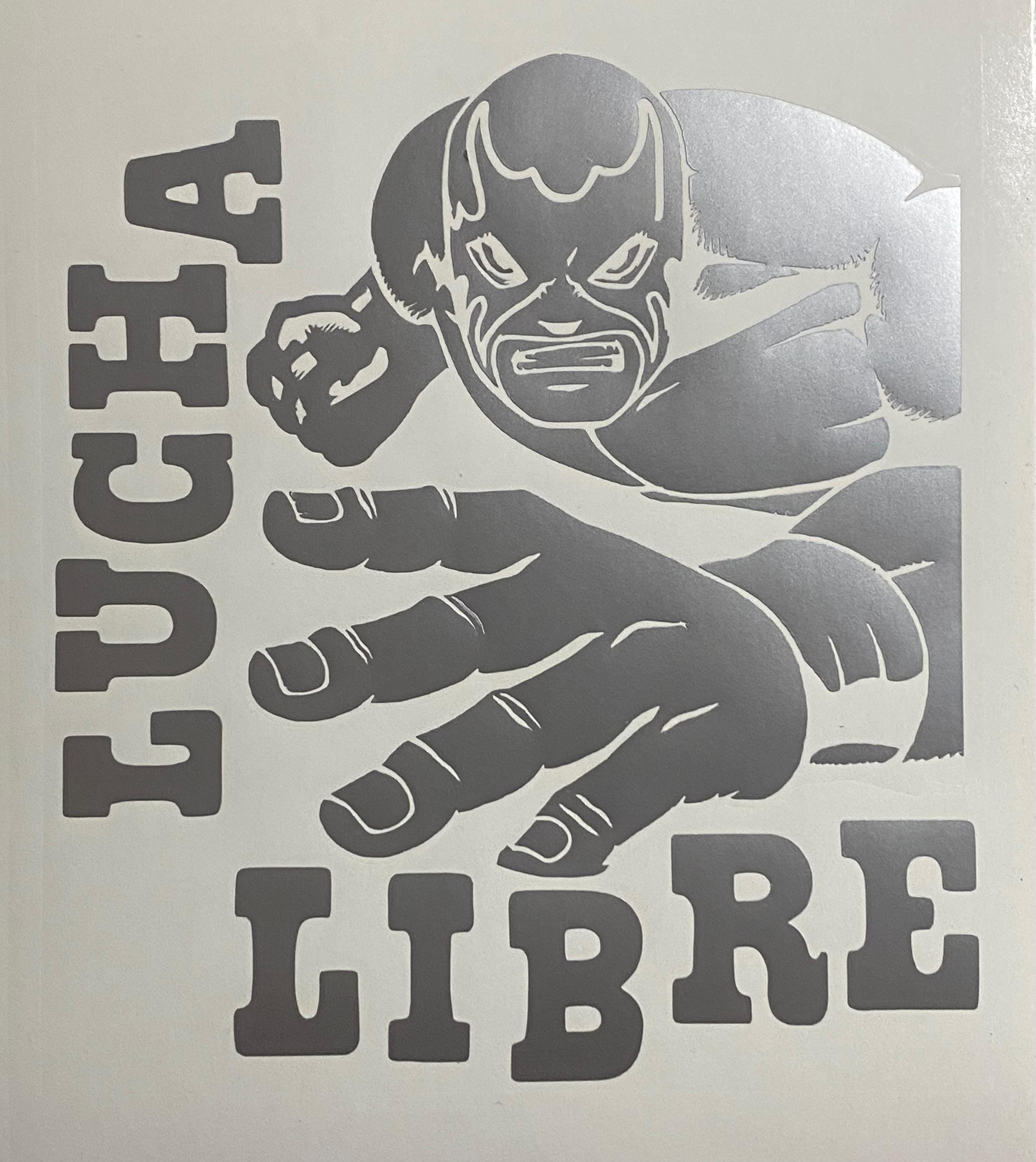 LUCHA LIBRE, Wrestling, Vinyl Decal/sticker for Laptop Car, Desk ...