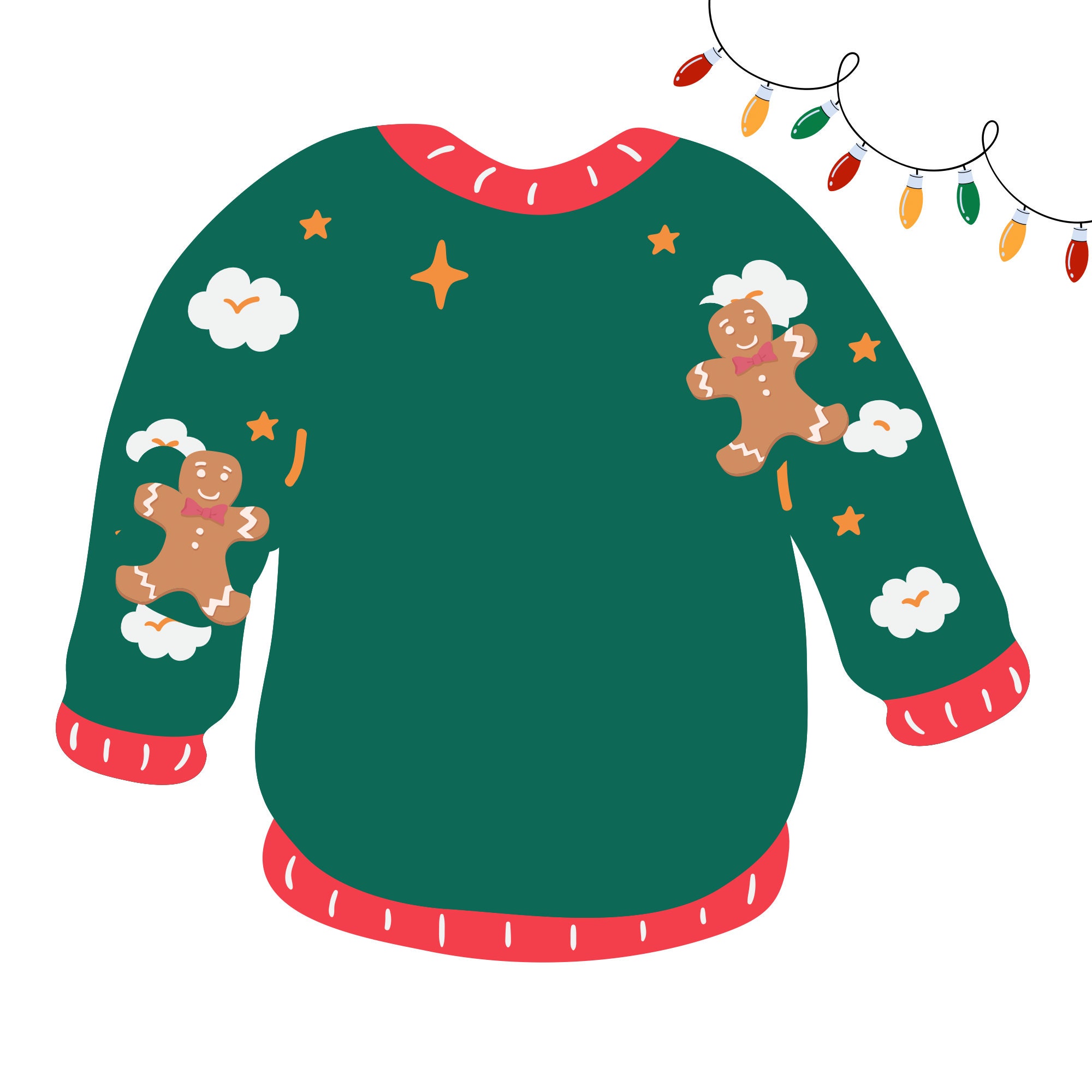 Make Your Own Ugly Sweater SVG Design Cut File - Etsy