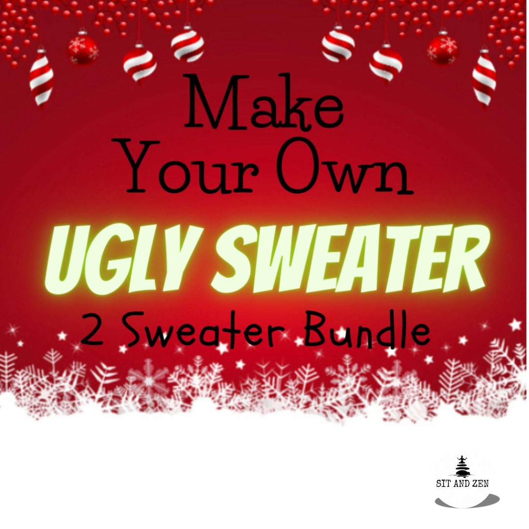 Make Your Own Ugly Sweater Bundle - Etsy