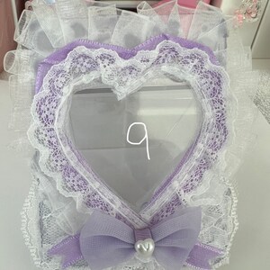 Deco Lace Toploaders Kpop Deco Card Case Art Lace - Etsy