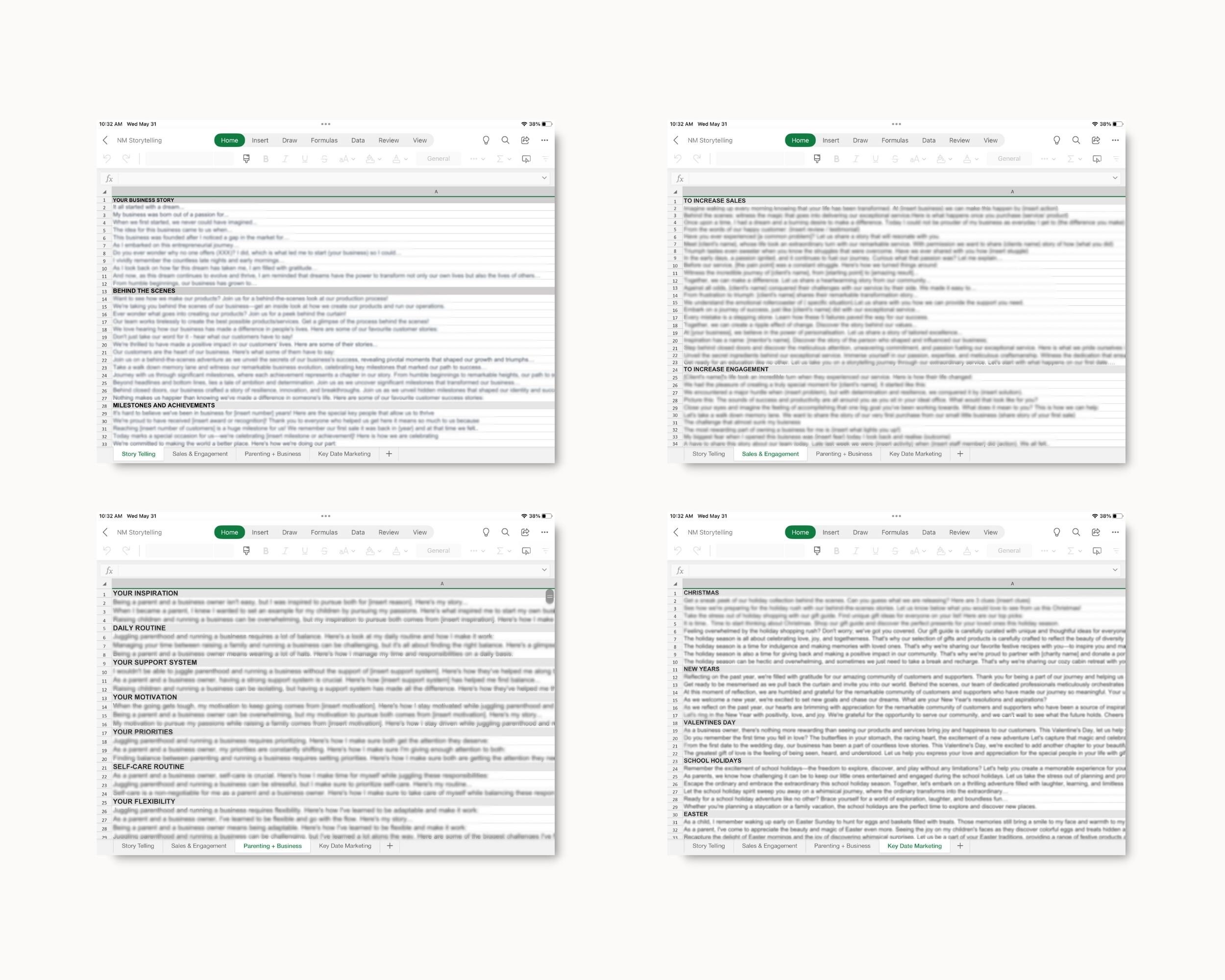 250 Done for You Social Media Storytelling Content Prompts | Social ...