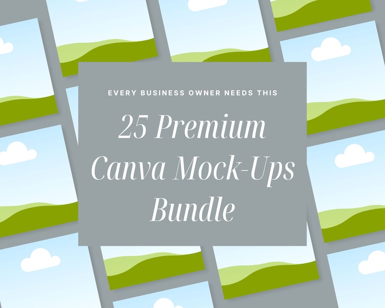 Canva Mockup Template Device Mockup iPhone Mockup iPad - Etsy UK