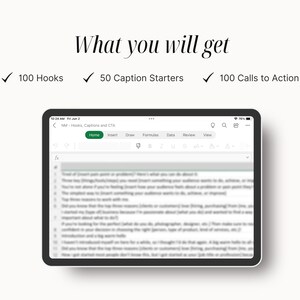 250 Pre-written Hooks, Captions and Calls to Action for Service-based ...