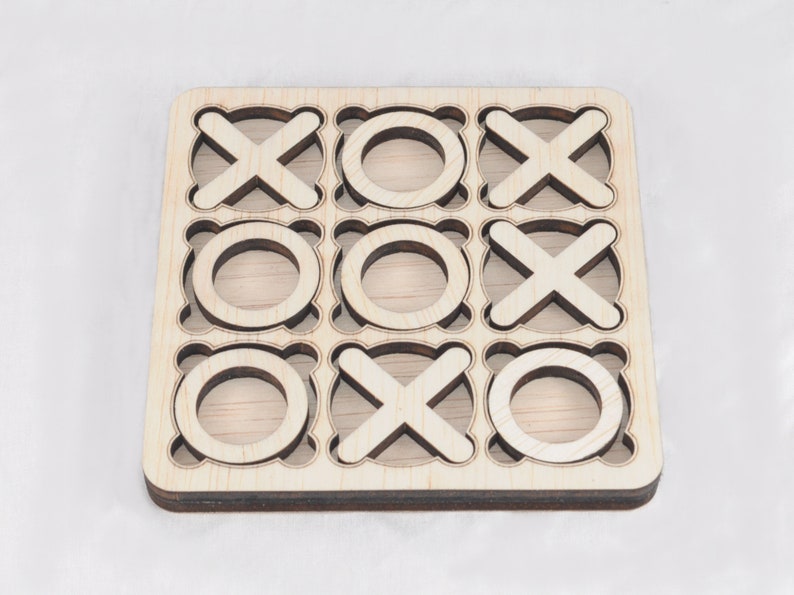 Portable Tic Tac Toe Board Game - Perfect for On-the-go Fun and Brain ...