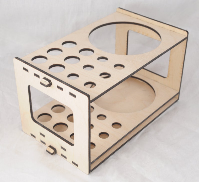 Miniature Paint Rack Organizer for Artists and Crafters - Etsy