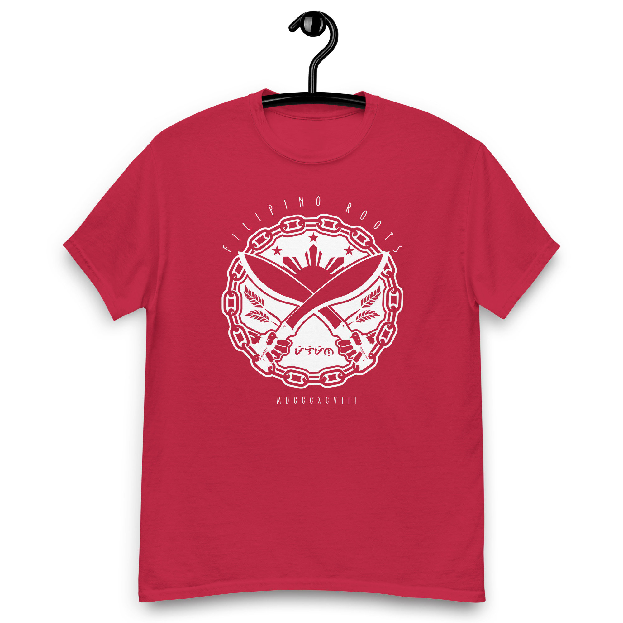 Filipino Roots Pinoy Shirt - Baybayin Bolo Knife Chain Pinoy Pinay ...
