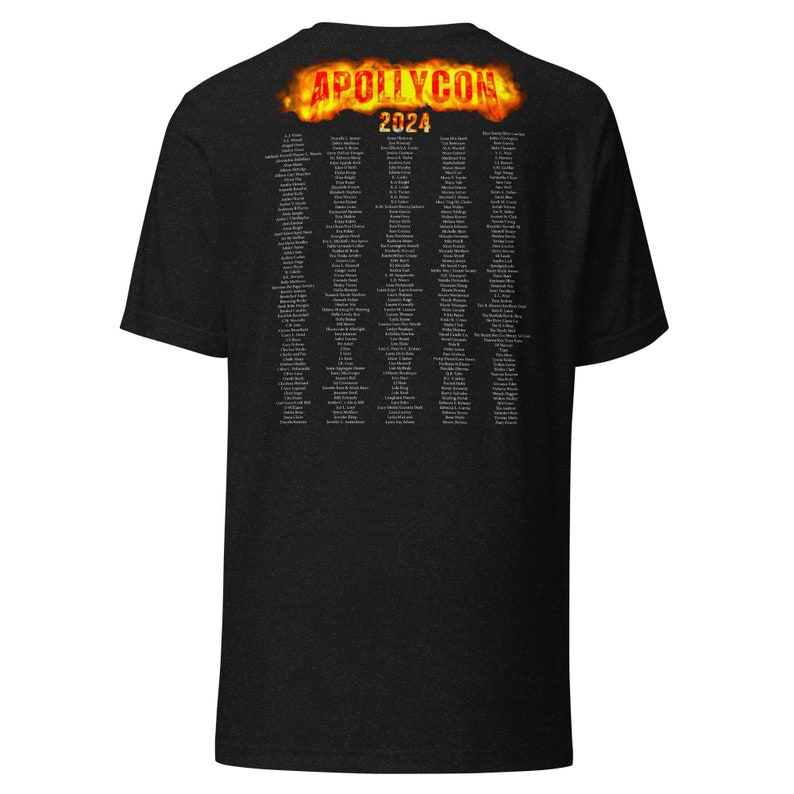 Apollycon 2024 Unisex Band Tee - Etsy