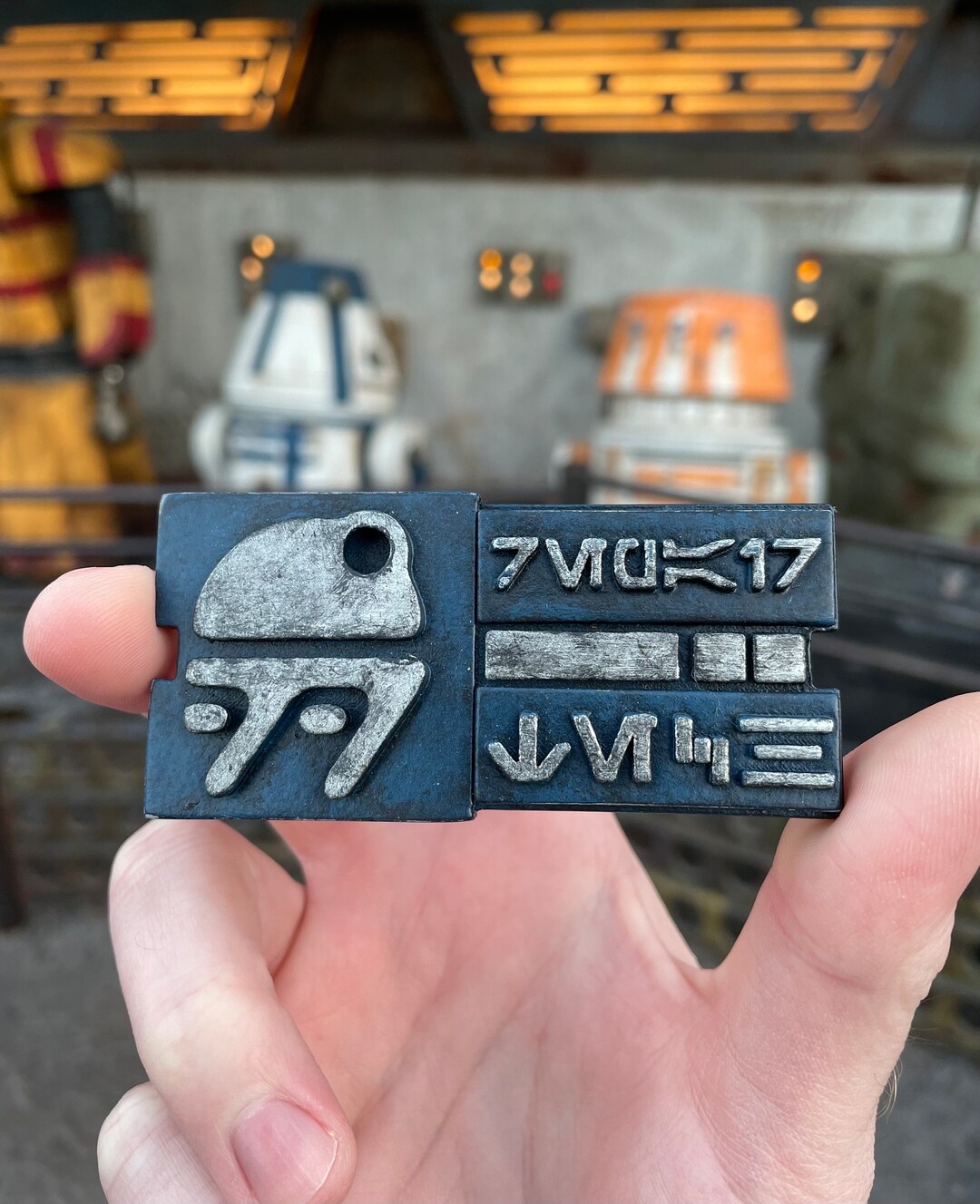 Droid Depot Badge Star Wars Galaxys Edge - Etsy