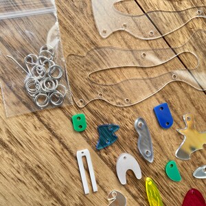 DIY Earrings Kit, Charms Pendants for Jewelry Making, Jewelry Starter ...