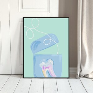 Dentistry Art Prints Set of 3 Printable Modern Dental Clinic Office ...