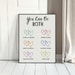 You Can Be Both Duality Poster Therapy Office Wall Decor Psychology Art ...