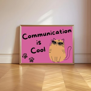 SLP Wall Art Set of 22 Speech Room Sign Posters Fun SLP Office Decor ...