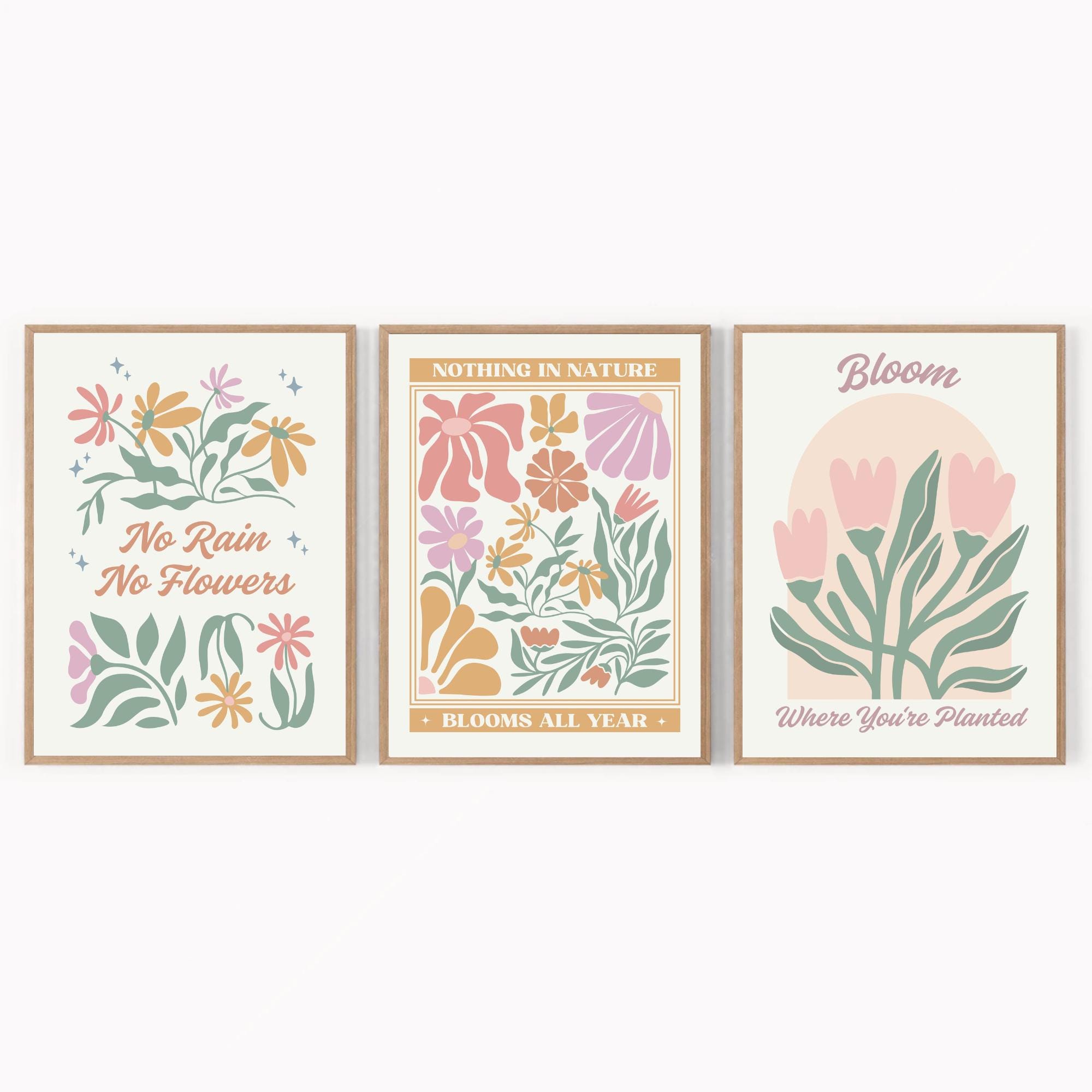 Mental Health Set of 12 Prints Bundle Positive Quote Inspirational ...