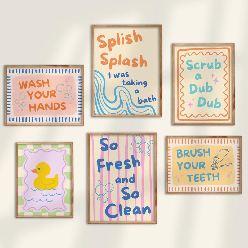 Duck Poster Kids Room - Etsy