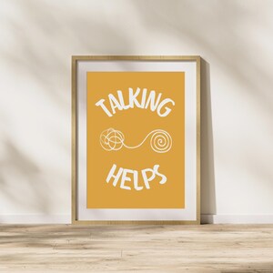 Set of 6 Therapy Counseling Posters School Counselor Therapist Office ...