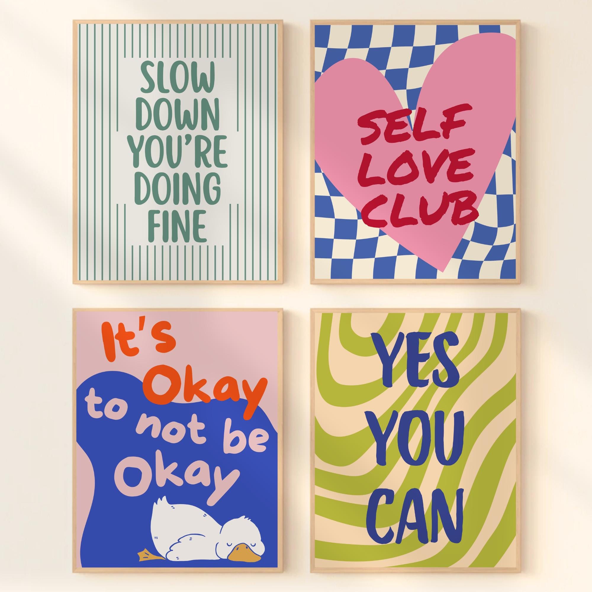 Set of 30 Counselor Office Gallery Wall Decor School Counseling Prints ...