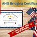 AHG Bridging Certificate Tenderheart to Explorer - Etsy