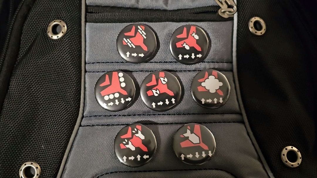 Helldivers 2 Eagle-1 Stratagems Button Pin Set (1.25") - Etsy