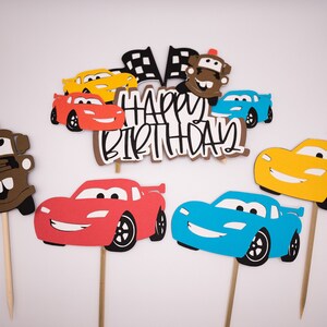 Race Car Cake Topper, Cars Cake Topper - Etsy