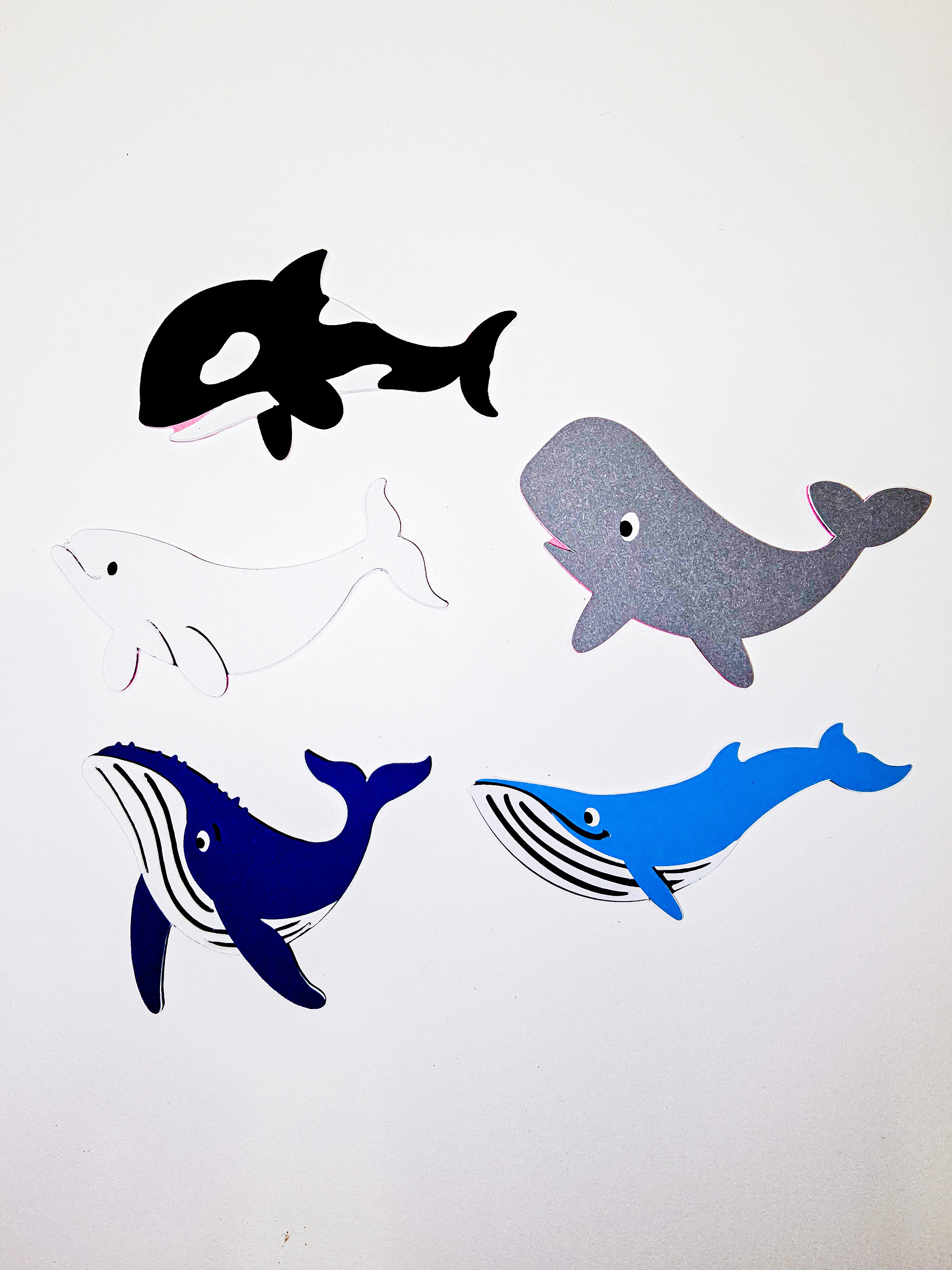 Whale Cake Topper Orca Whale Beluga - Etsy