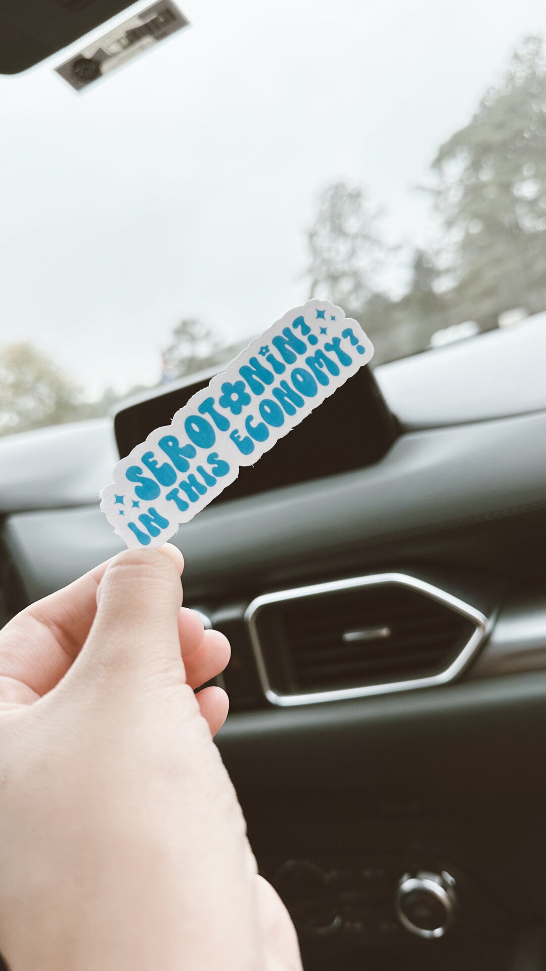 Seratonin - Translucent Sticker (holographic) - Etsy