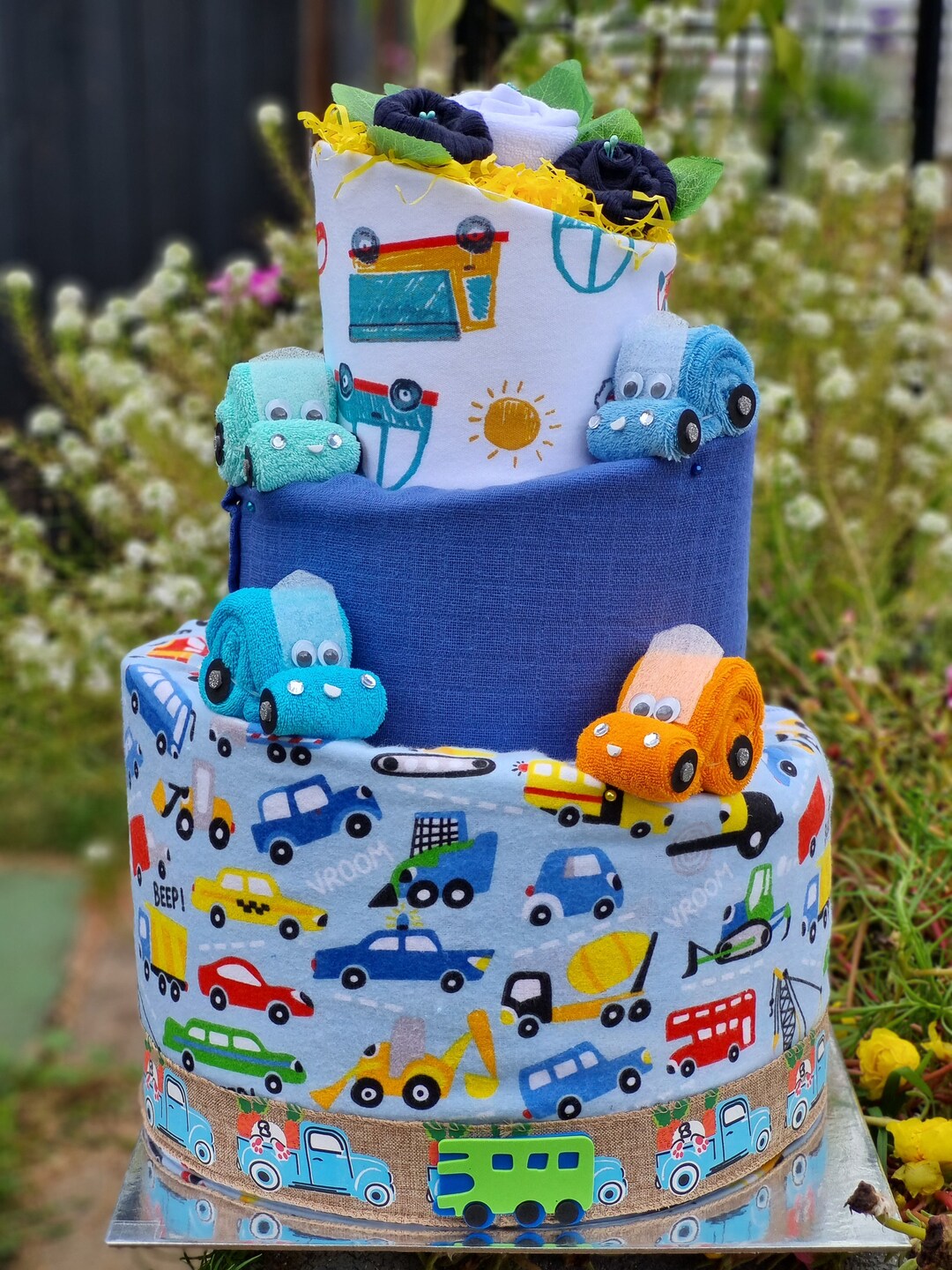 Nappy Cake vroom Vroom. the Perfect Baby Shower, Welcome New Bub or ...