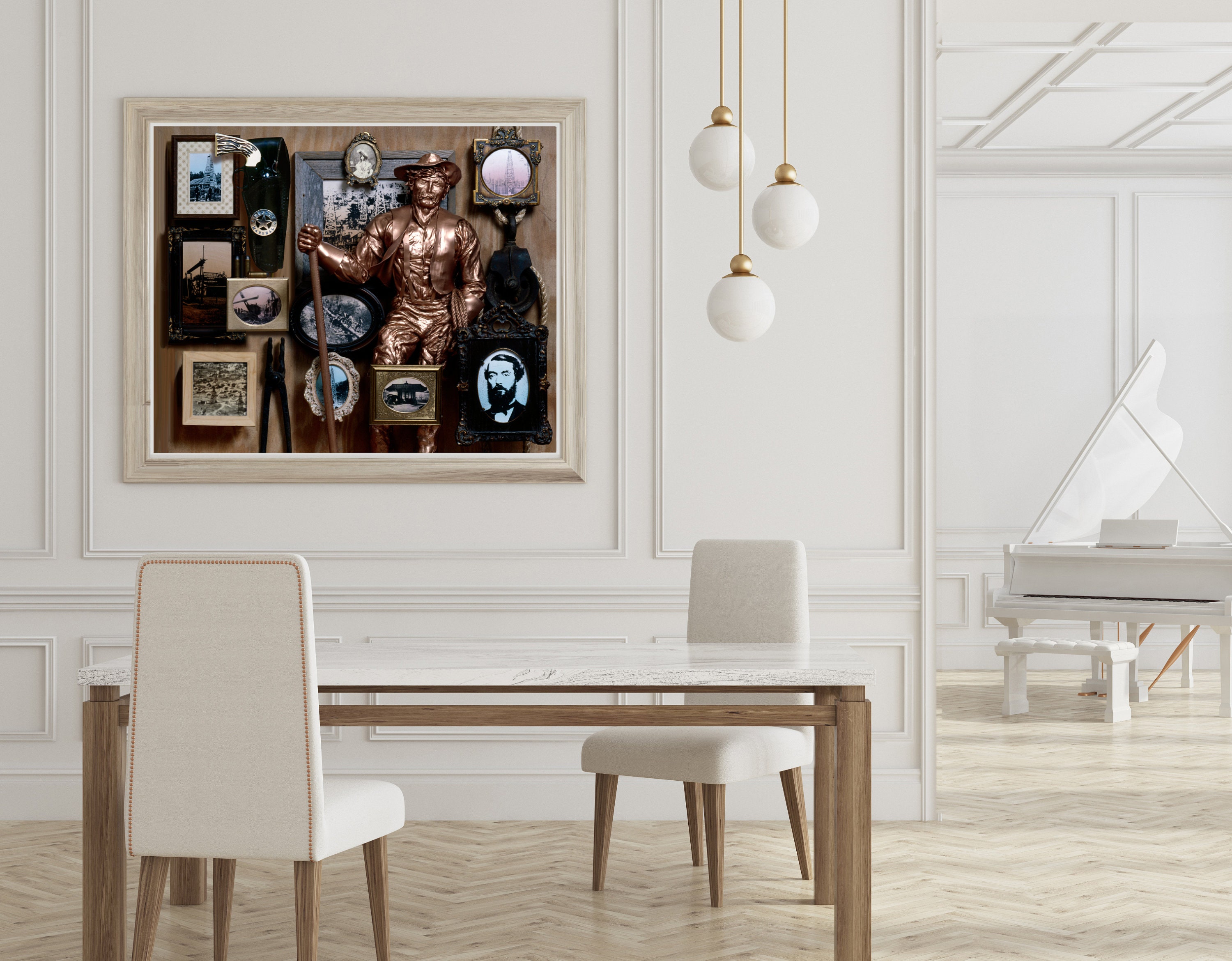 Pioneer Drillers Oil Heyday Wild West Black Gold Wildcatters Roughnecks ...