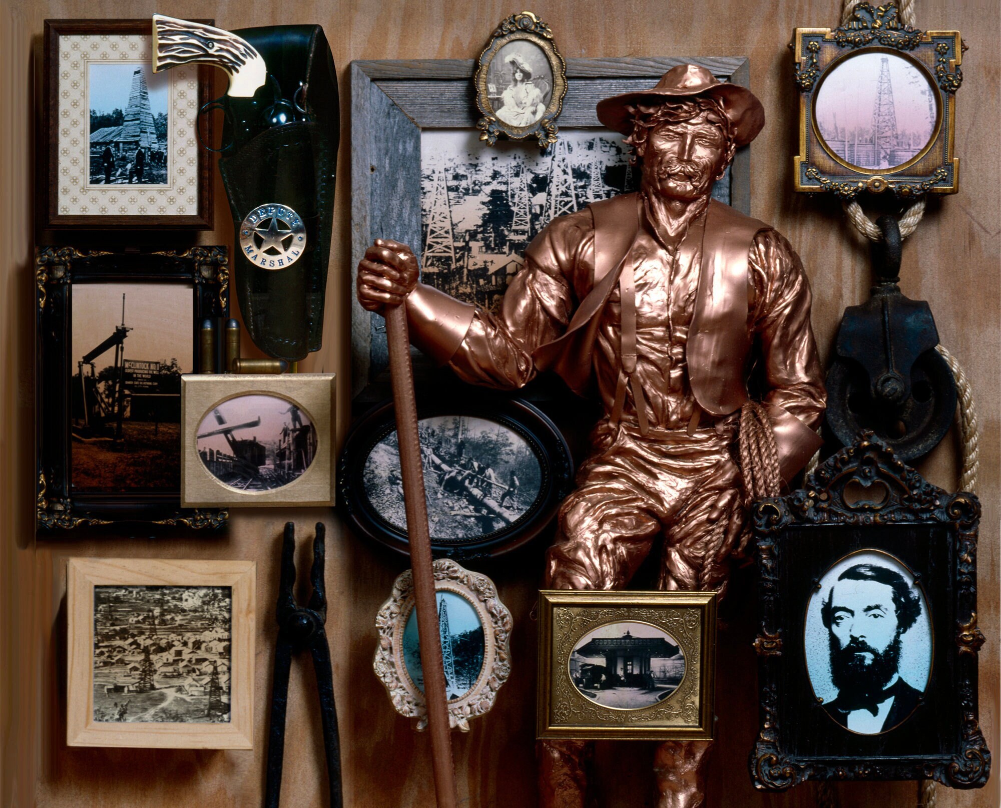 Pioneer Drillers Oil Heyday Wild West Black Gold Wildcatters Roughnecks ...