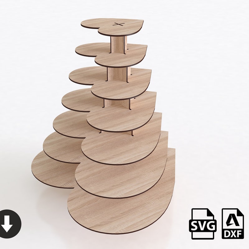 Laser Cut Cake Stand - Etsy UK