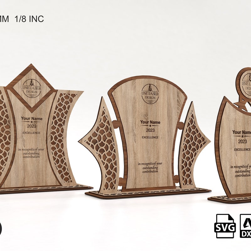 Award Trophy Dxf - Etsy