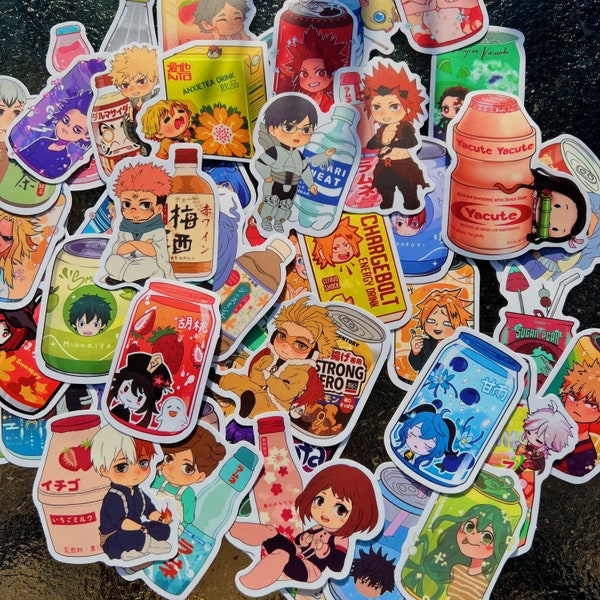 Anime Sticker Pack - Etsy