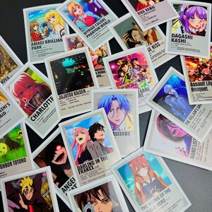 Anime Poster Stickers, 51-100 Anime Movie Poster Waterproof Vinyl ...