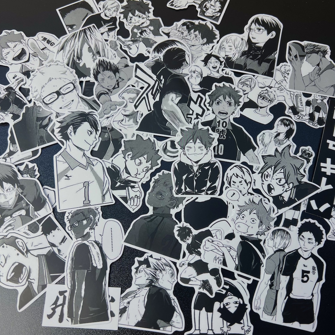 Anime Manga Stickers, 100 Assorted Random Anime Manga Stickers ...