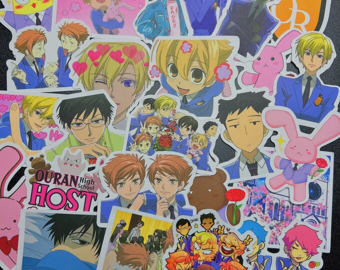 OHSHC Ouran High School Host Club Holographic Glitter Sparkle Heart ...