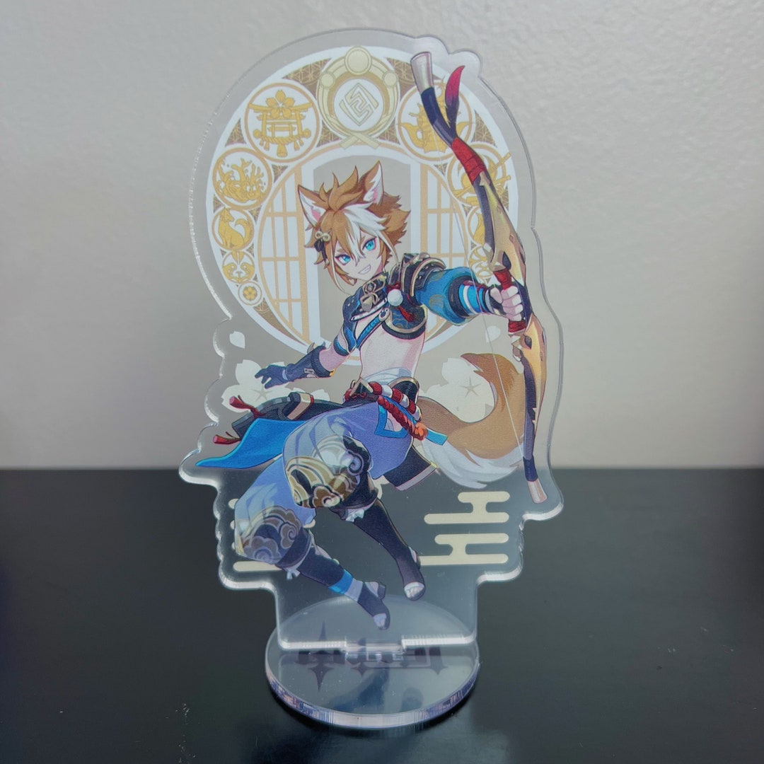 Genshin impact Gorou Standee, Genshin impact Gorou action figure ...