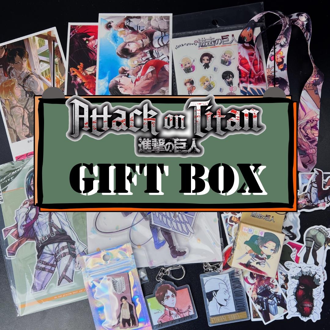 ANIME Surprise Box, Custom AOT Gift Box, Birthday Gift, Christmas Gift ...