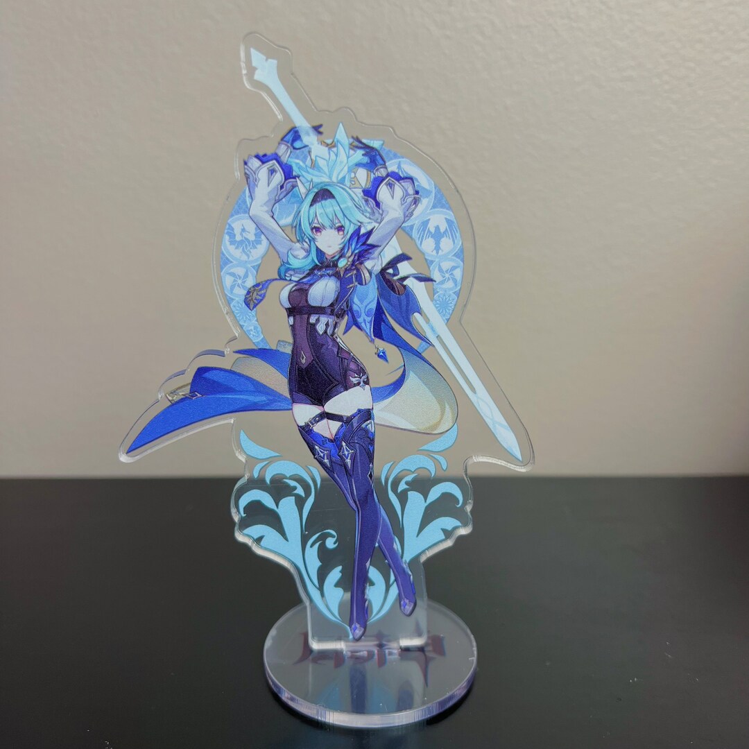 Genshin Impact Eula Standee, Genshin Impact Eula Action Figure, Genshin ...