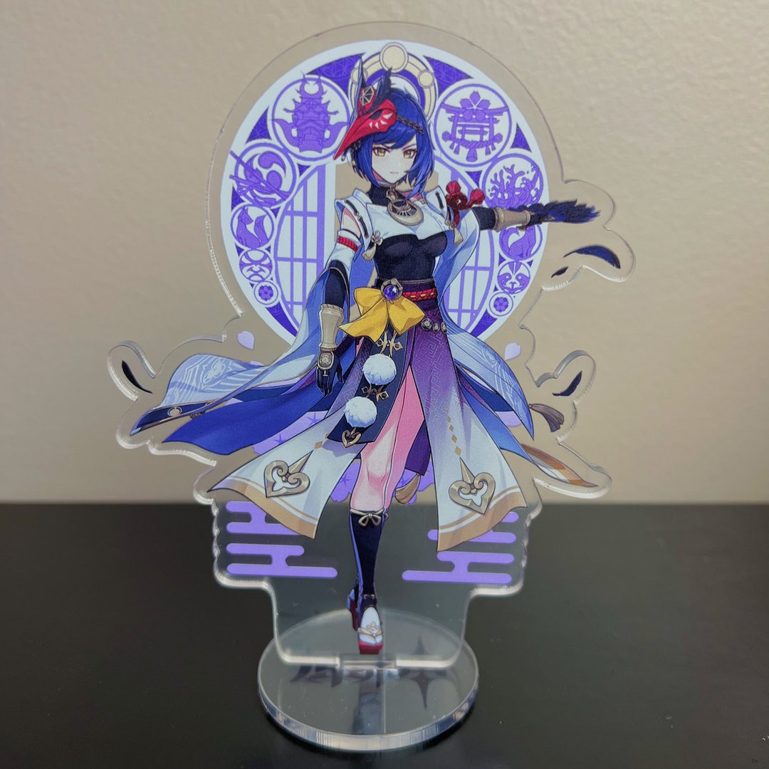 Genshin Impact Kujou Sara Standee, Genshin Impact Kujou Sara Action ...