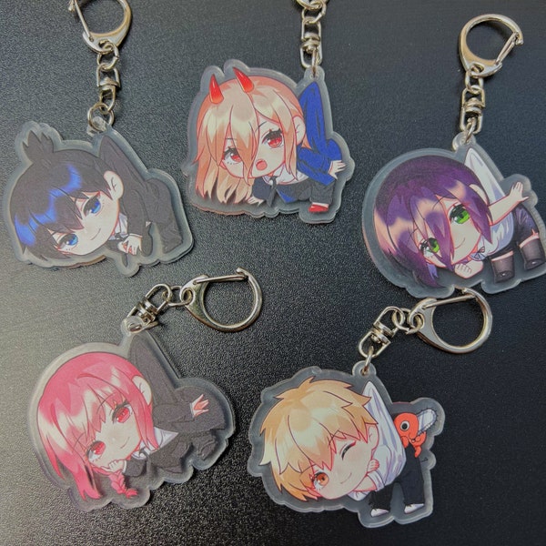 Anime Keychains - Etsy